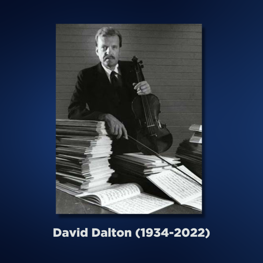 Remembering David Dalton (1934-2022) - Welcome to the American Viola Society!